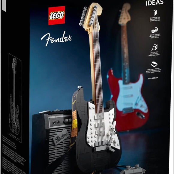 Squishmallows | Toys | Lego Ideas Fender Stratocaster Guitar W ...